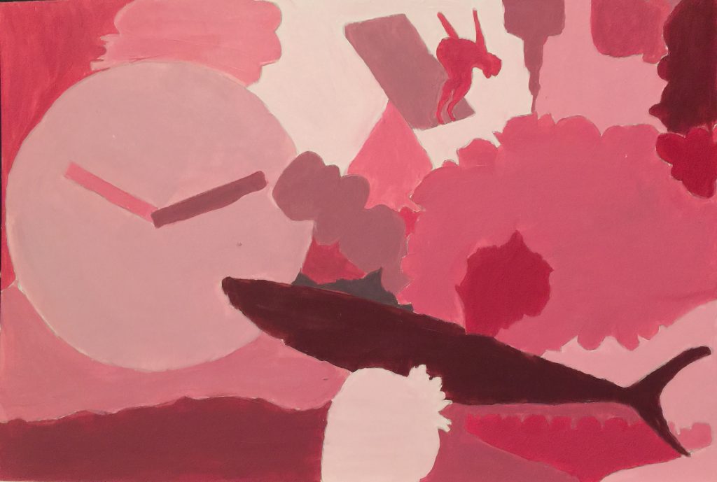 Monochromatic Shape Painting – Layla Dessouki